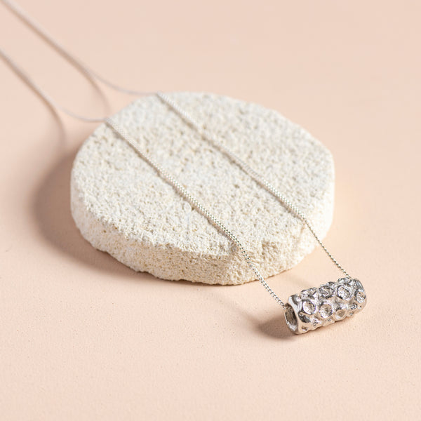 Callistemon Pipe Necklace (silver) | Boom Gallery