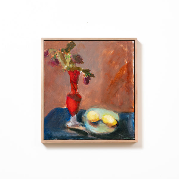 Red Vase