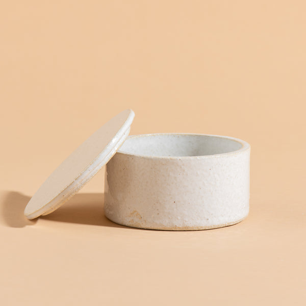 Medium Lidded Container (White) | Boom Gallery