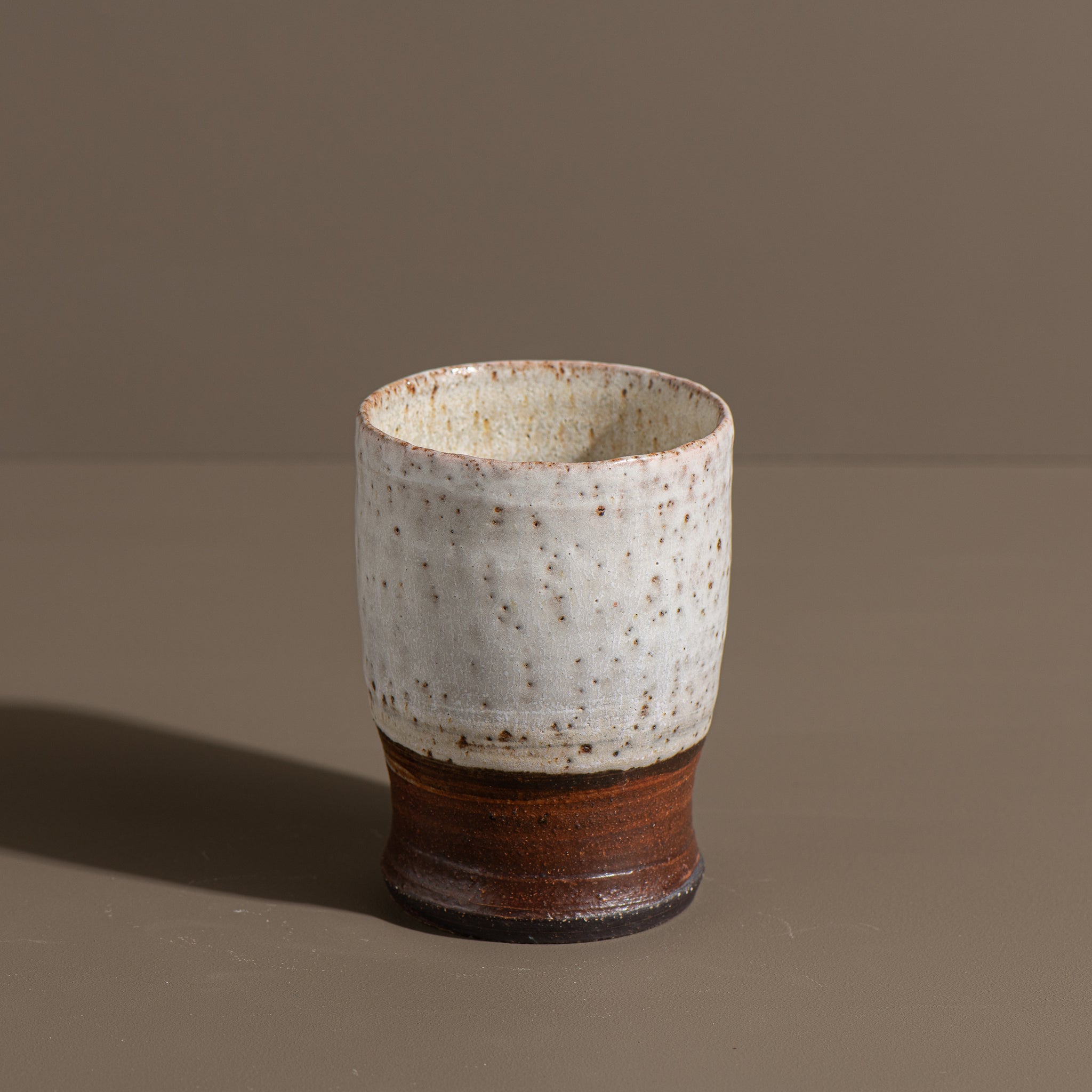 Drinking Vessel - Rust + White - Boom Gallery