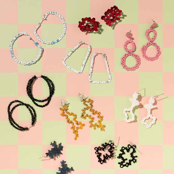 Inside-Out Coral Drops (pink) | Boom Gallery