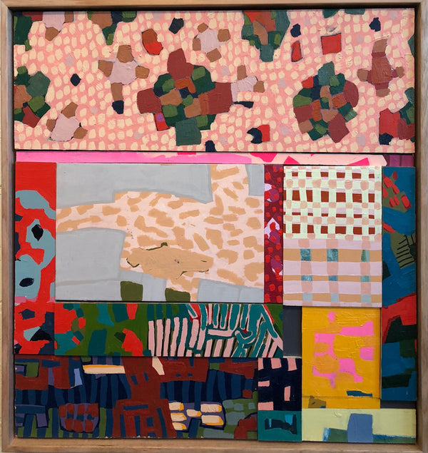 'Quilted Painted Rusty' by Sarah Rowe For Sale - Boom Gallery